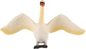 ZOOTED Figurka Labuť velká / Plast / 10 cm / V sáčku / od 3 let