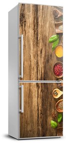 Wallmuralia Nálepka na ledničku Barevné koření 60x180 cm
