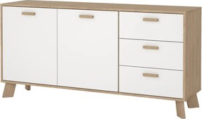 FALCO Komoda Iker 715 jackson hickory/bílá