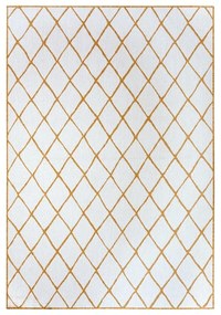 Okrově žluto-bílý venkovní koberec 160x230 cm Malaga – NORTHRUGS