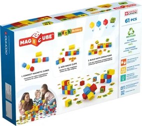 GEOMAG Magnetická stavebnice Magicube Math / 61 dílků / od 3 let
