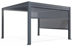 Pergola elektrická  PRIME s osvětlením - modulární 400 x 400