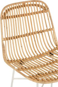 Přírodní ratanová barová židle Emmi Rattan Natural - 47*42*92cm