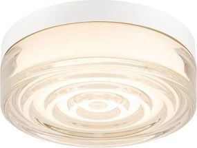LA 1010211 CYFT WAVE XL Přisazené nástěnné a stropní svítidlo, 2700/3000/4000 K, 15 W, PHASE, 105°, IP65 černá / čirá - BIG WHITE (SLV)