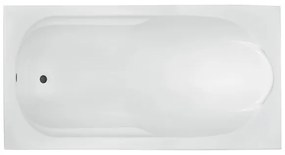 Besco Akrylátová obdélníková vana Bona 140x70 (150x70, 160x70, 170x70, 180x80, 190x80) Barva: Bílá, Rozměry (cm): 140x70