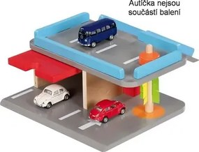 GOKI Dřevěná parkovací garáž / od 3 let