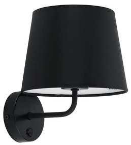 Nástěnná lampa MAJA 1xE27/15W/230V šedá
