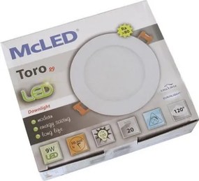 LED podhledové svítidlo McLED TORO R9 TR120-9W2700K-W-EN teplá bílá ML-412.010.33.0