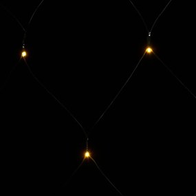 Vánoční světelná síť bílá 3 x 2 m 204 LED vnitřní i venkovní 328770