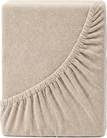 4Home Froté prostěradlo IDEAL kávová, 140–160 x 200 cm, 140–160 x 200 cm