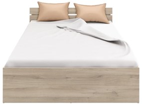 Idea Multifunkční postel 140x200 MICHIGAN dub
