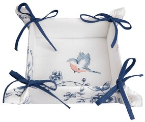 Textilní košíček na pečivo Early Bird - 35*35 cm