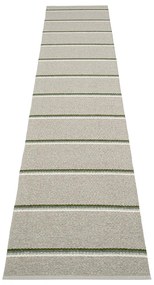 Vinylový koberec Pappelina OLLE Green/Background Linen velikost: 70x450cm