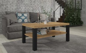 ADRK Furniture Konferenční stolek SVEN 115x65 CT-Sve-ART+BM-H075