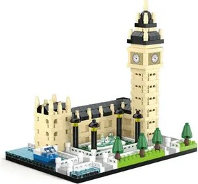 KOCO Stavebnice mini Big Ben / 523 dílků + 2 figurky / plast / 6+