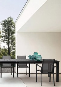 BIZZOTTO Rozkládací zahradní stůl KONNOR 160x100 cm antracit 0662278