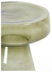 Skleněný kulatý odkládací stolek ø 37 cm Dakwa – Light &amp; Living