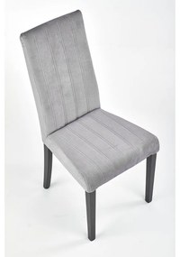 Jídelní židle Diego 2, šedá / černá