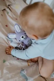 BABYTED Chrastítko Zajíček / Plyš / 30 cm / od 0 měsíců