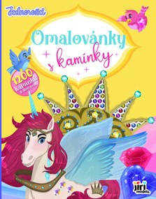 JIRI MODELS Omalovánky s kamínky Jednorožci 0