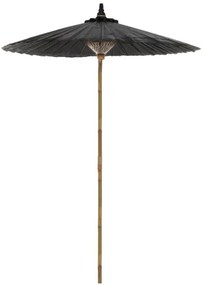 Orientální zahradní deštník z bambusu a nepromokavé bavlny ⌀ 130 CM