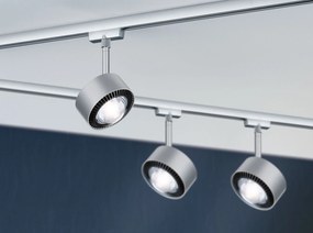 Paulmann 96810 Aldan, spot pro Urail systém, 9W LED 4000K stmívatelné, matný chrom, výška 17cm