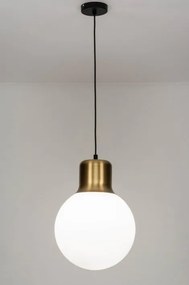 Závěsné designové skleněné svítidlo do ložnice Moss