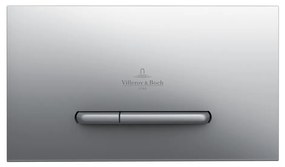 VILLEROY & BOCH Villeroy Boch ViConnect: E300 ovládací tlačítko k WC, chrom matný, 92218069