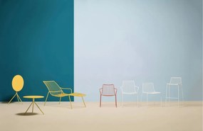 OnaDnes -20% Pedrali Antracitově šedá kovová barová židle Nolita 3657 65 cm