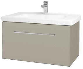 Dřevojas Koupelnová skříň BIG INN SZZ 80 Varianta: N01 Bílá lesk / Úchytka T01 / D20 Galaxy