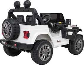 Elektrické autíčko Jeep Wrangler Rubicon LIFT bílé