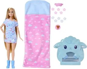 MATTEL Panenka Barbie Reveal Pyžamová párty modrá / od 3 let