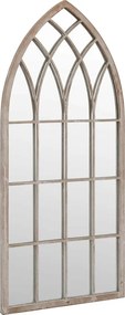 Zrcadlo pískové 70 x 30 cm železo do interiéru 3093513