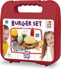 CHICOS Kufřík Burger Play  Go / 15 dílů