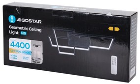 Aigostar - LED Stmívatelné stropní svítidlo LED/38W/230V 2700-6500K + DO