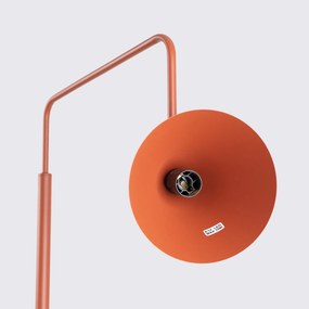Sollux Lighting Stojací lampa NOX okrově červená