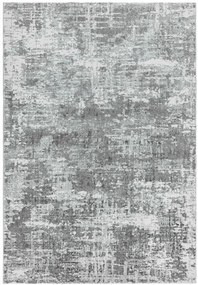 Šedý koberec Volter Abstract Silver Rozměry: 240x340 cm