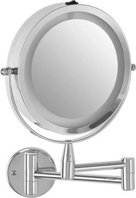 Kosmetické zrcadlo s osvětlením/zvětšovací (zvětšení 2x) 18x29 cm Cassini – Premier Housewares