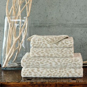 Abyss & Habidecor Béžové ručníky Zimba ze 100% egyptské bavlny - 770 Linen, Velikost 70x140 cm