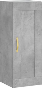 Skříň highboard betonově šedá 34,5x34x180 cm kompozitní dřevo 3200373