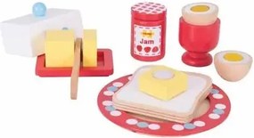 Bigjigs Toys Dřevěný set snídaně / od 3 let