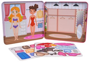 RKToys Magnetická sada pro malou stylistku 2v1