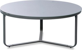 XXXLutz KONFERENČNÍ STOLEK, šedá, kov, sklo, 80/80/35 cm Xora - Konferenční stolky - 001815004906