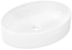Hansgrohe Xuniva D - Umyvadlo na desku, 55x40 cm, bez přepadu, bílá 60165450