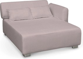 Potah na pohovku Mysinge dlouhý barva růžová látka pletený vzor