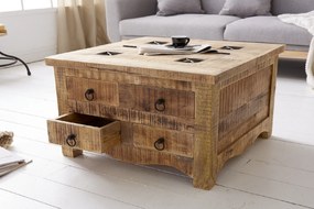 Noble Home Konferenční stolek Kardano, 70 cm, mango, přírodní