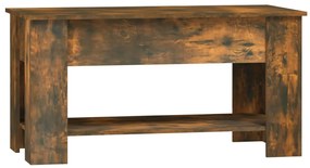 Konferenční stolek kouřový dub 101x49x52 cm kompozitní dřevo - Default Title