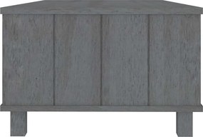 Konferenční stolek HAMAR tmavě šedý 100 x 55 x 35 cm borovice 340454
