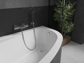 Mexen Westa rohová vana levá 160 x 100 cm, bílá - 560116010001