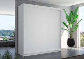 ADRK Furniture Skříň s posuvnými dveřmi TERECIA 200 ADRK-SW-TER-W-200